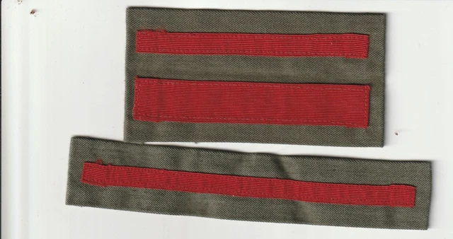 2X GERMAN EAST Germany DDR ranks kampfgruppe de arbeiterklasse -1 $3.99 ...