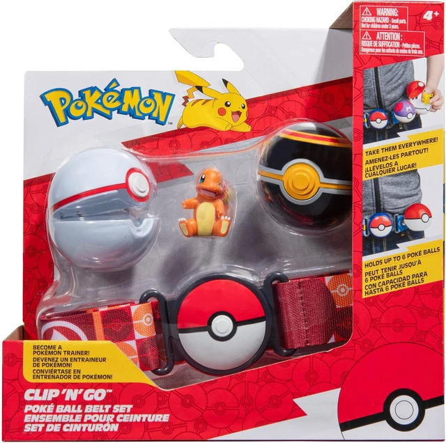 POKÉMON - CLIP 'n' Go - Poké Ball Set Cintura - Charmender EUR 34,99 ...