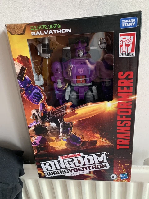 TRANSFORMERS WAR FOR Cybertron Kingdom Netflix Galvatron New Rare Quick ...