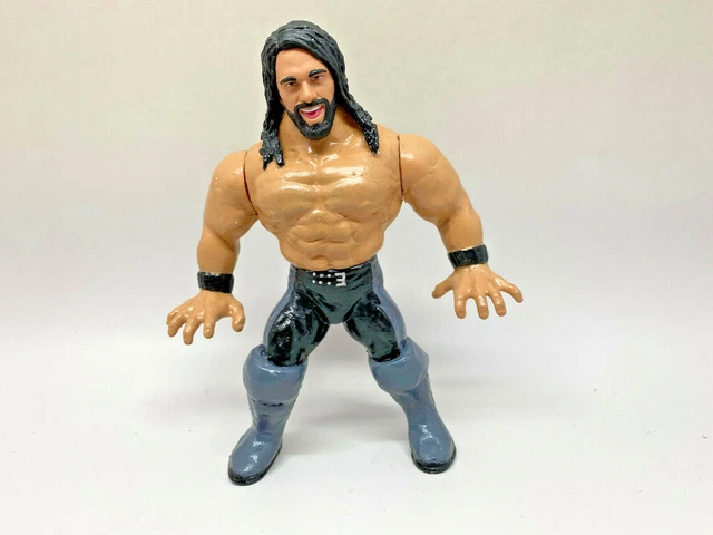WWF WWE WCW Aew Ecw Custom Hasbro Seth Rollins Wrestling Figure Mattel ...