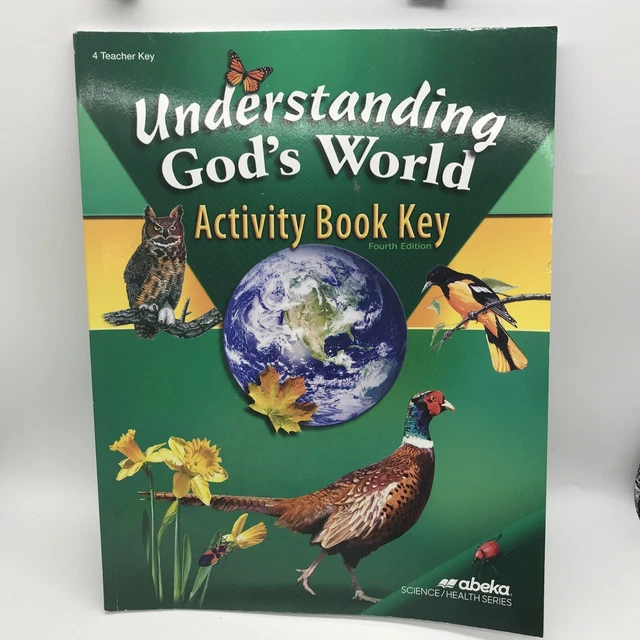 ABEKA UNDERSTANDING GOD'S World Activity Book Teacher Key 4th Ed Grade ...