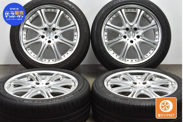 JDM SUPER STAR wheel set 4wheels set 19 inch 8.5J +27 PCD 120 245/45R1 ...