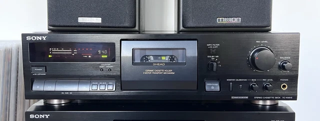 SONY TC-K661S THREE head cassette deck £75.00 - PicClick UK