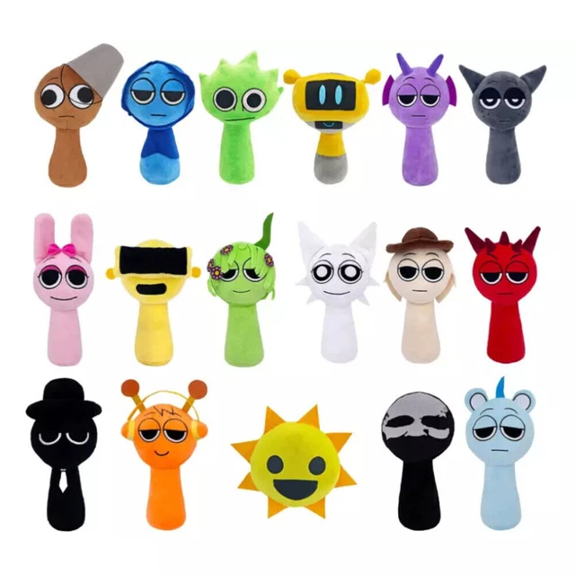 2025 NEW SPRUNKI Plush Toy Simon Oren Winda Sprunki Character Doll XMAS ...