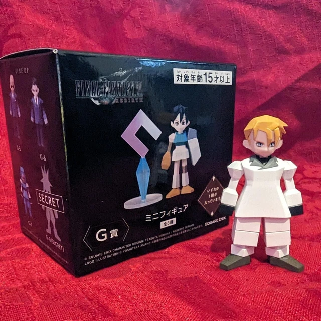SQUARE ENIX FINAL Fantasy Vii Rebirth Rufus Shinra Polygon Figure $30. ...