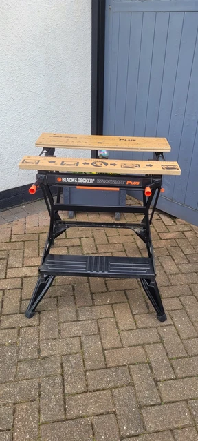BLACK & DECKER Workmate Plus WM 825 WM825 Dual Height Workbench VGC Canada £95.00 - PicClick UK