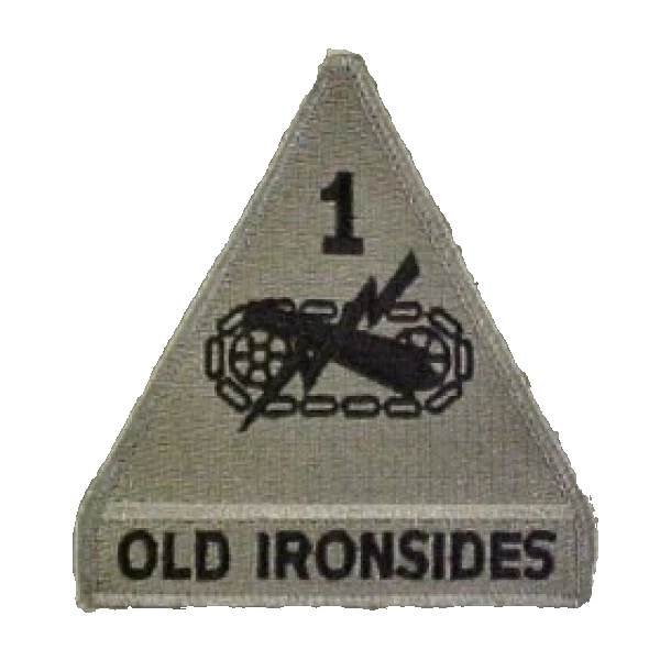 US ARMY 1ST Armor Division Old Ironsides Ucp Uniform Patch Aufnäher EUR ...