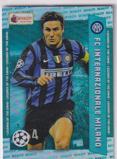 COLECCIÓN DE CARTAS Topps Merlin Heritage 2023-24 No. 123 Javier Zanetti 23/25 EUR 16,46 ...