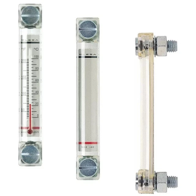 HYDRAULIC OIL SIGHT Glass Level Gauge Window Float Eye M12 127mm ...