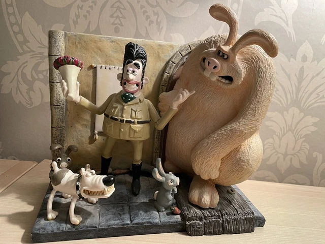 WALLACE AND GROMIT The Curse of the Were-Rabbit Statue - limited ...