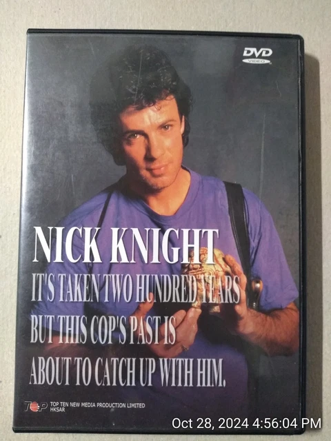 RARE NICK KNIGHT Rick Springfield Horror Cult Vampire (DVD 2003)Pre ...