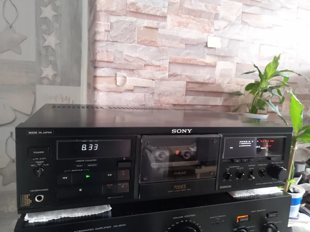 SONY TC-K700ES 3 Head cassette deck £325.00 - PicClick UK