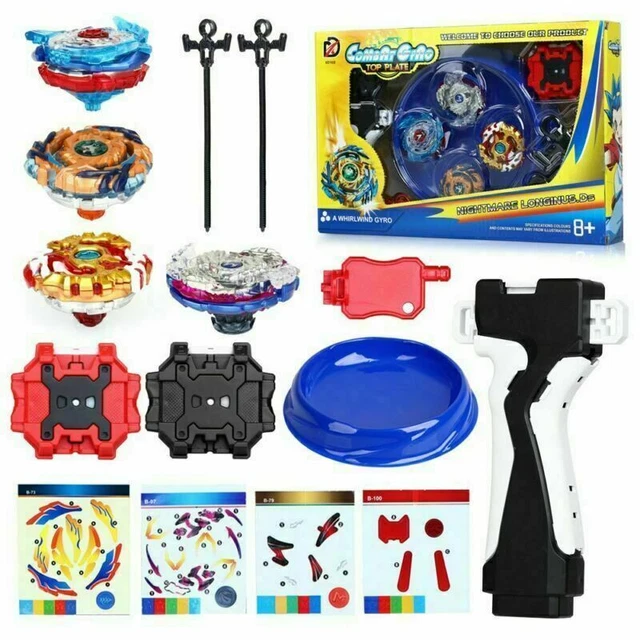 4ER SET KREISEL für Beyblade Burst Surge Arena 4x Kampfkreisel Starte ...
