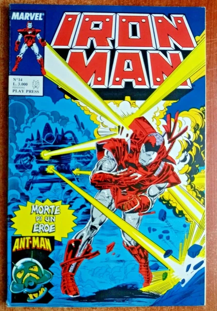 IRON MAN ,FUMETTO Play Press-N.14 Del 1990 -Rif.n.6988-New/Perfect EUR ...