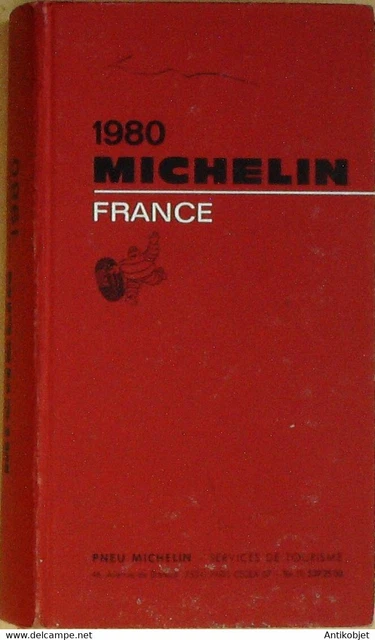 GUIDE ROUGE MICHELIN 1980 73ème édition France EUR 20,63 - PicClick FR
