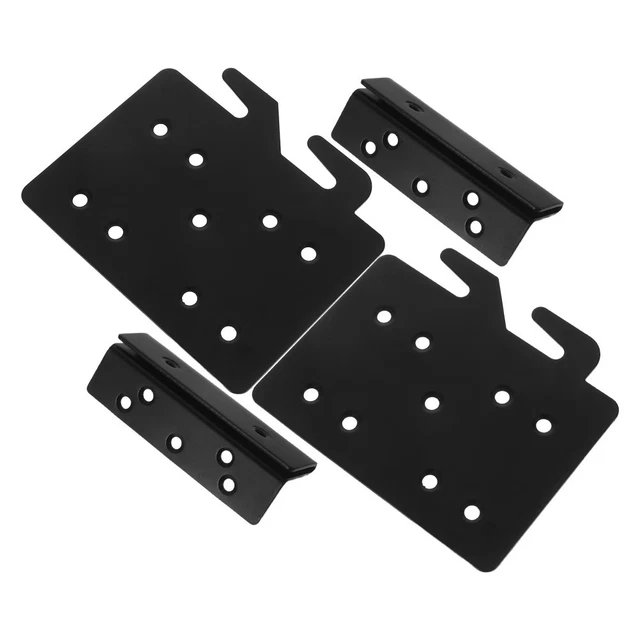 BED RAIL HOOK Plates Headboard Attachment Kit Parts Layer Connectors £ ...