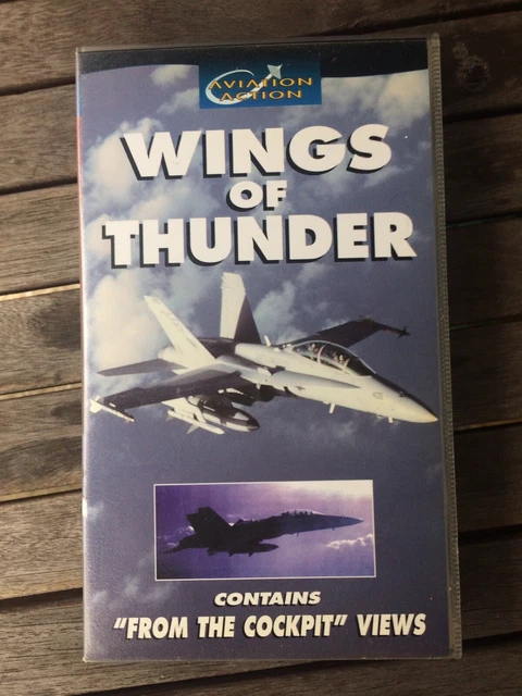 WINGS OF THUNDER Contains From The Cockpit Views VHS Video Tape EUR 5 ...