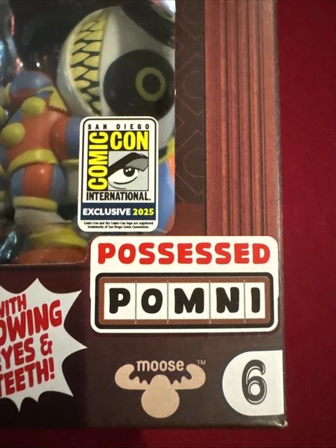 The Amazing Digital Circus Possessed Pomni Sdcc 2025 Glow In The Dark