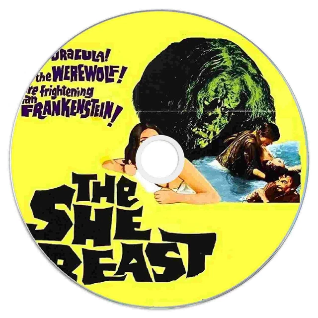 THE SHE BEAST (1966) Public Domain Film Supplied On DVD Free UK Postage ...