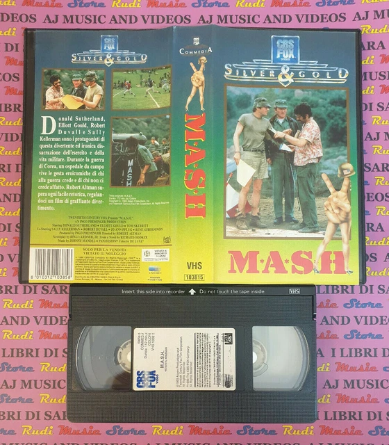 *1990 VHS MOVIE MASH Donald Sutherland Robert Duvall CBS FOX 103815 ...