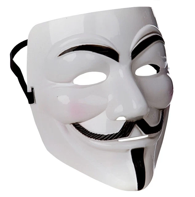 12 X ANONYMOUS Hacker V Pour Vendetta Jeu Master Déguisement Masque ...