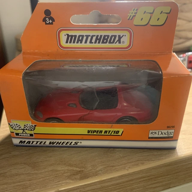 MATCHBOX #66 - Dodge Viper R/T 10 - 96296 - Mint In Box £7.00 - PicClick UK
