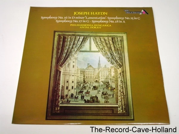 JOSEPH HAYDN - Symphony No. 26 In D Minor 'Lamentation' • Symphony No ...