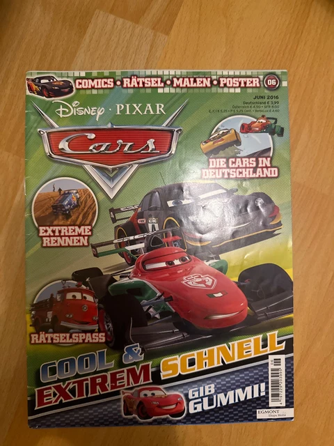 DISNEY PIXAR CARS Rätselheft Comic Taschenbuch Deutsch EUR 4,95 ...