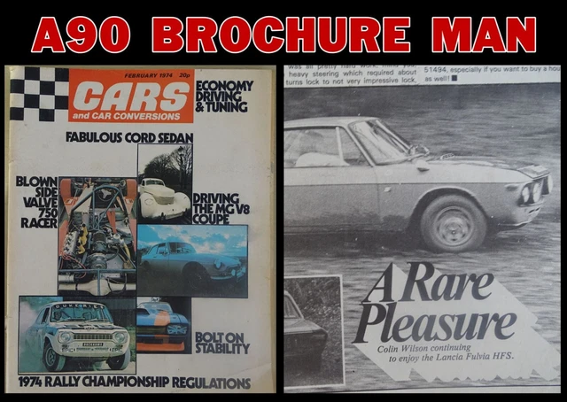 CARS & CAR Conversions Feb. 1974 Vintage Car Tuning Magazine Mgb V8 ...