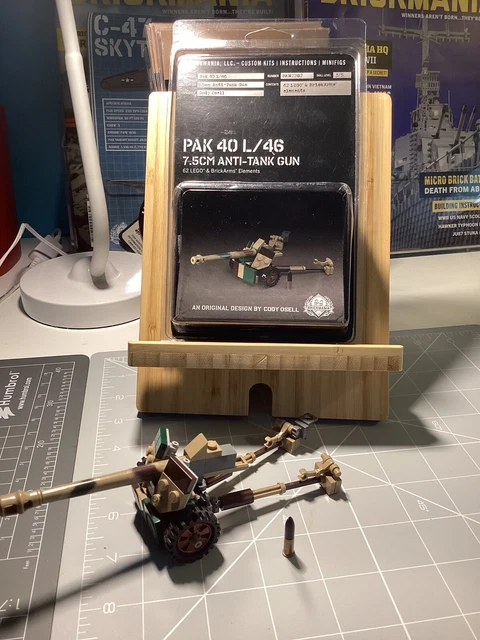 LEGO BRICKMANIA GERMAN Pak 40L/46 .7,5 cm Anti-tank gun BKM2282 EUR 44 ...