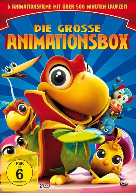 NEW/DVD/OVP - THE Great Animation Box - Animated Movies - Children's ...