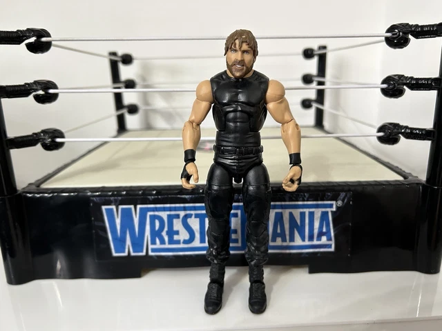 WWE DEAN AMBROSE Wrestling Figure Mattel Elite 63 Shield Jon Moxley AEW COMB P&P £19.99 ...