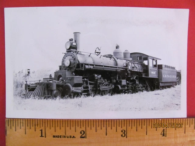 CASPER SOUTH FORK & Eastern Logging Railroad 2-6-6-2 Locomotive #5B ...