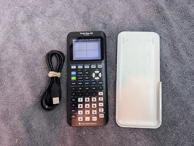 TEXAS INSTRUMENTS TI-84 Plus CE Python Graphing Calculator $105.08 ...
