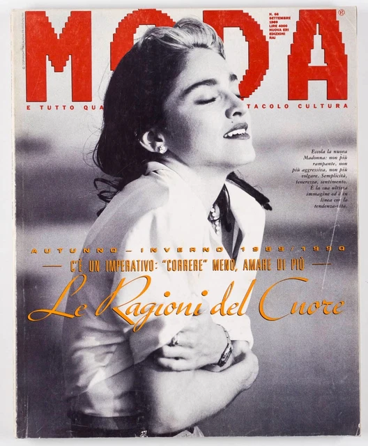 MADONNA GRACE JONES Ute Lemper SABRINA SALERNO Candice Bergen MODA ...