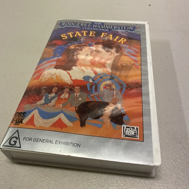 STATE FAIR On VHS Ex Rental Big box $23.20 - PicClick AU