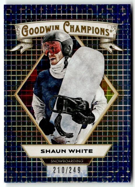 2025 UPPER DECK Goodwin Champions No. 16 Shaun White Cuadrados Azules ...