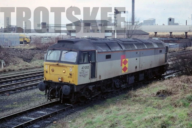 35MM SLIDE BR British Rail Diesel Loco Class 47 47052 c1990 Original £4.99 - PicClick UK