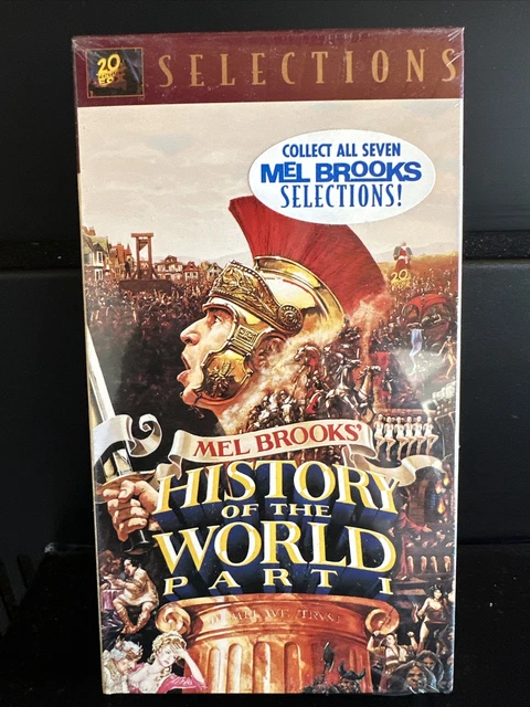 HISTORY OF THE World Part 1 VHS Factory Sealed Mel Brooks 20th Century ...