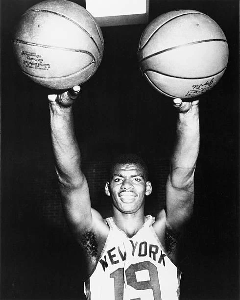 RAY FELIX OF The New York Knicks Poses 1954 Old Basketball Photo 6 EUR ...
