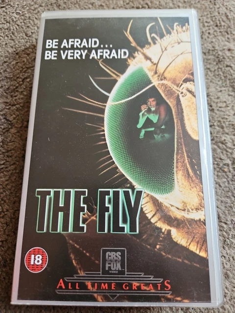 THE FLY ( VHS Video ) David Cronenberg / Jeff Goldblum / Geena Davis £7 ...
