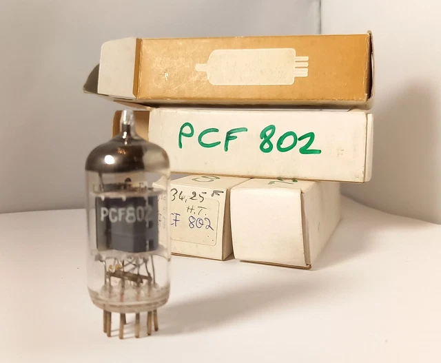 NEUF : 1 Tube PCF802 - VINTAGE NOS NIB Vacuum Tube EUR 7,00 - PicClick FR