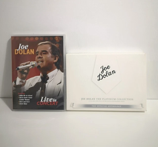 JOE DOLAN DVDS and CDs The Platinum Collection and Live in Concert ...
