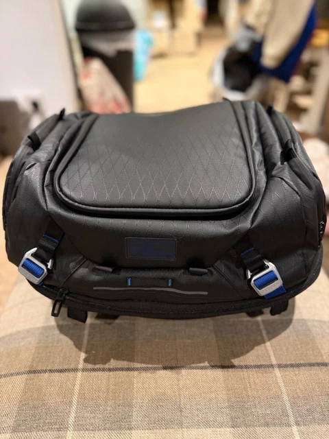 GENUINE MOTORRAD BMW Rear Tail Bag Black Collection and internal ...