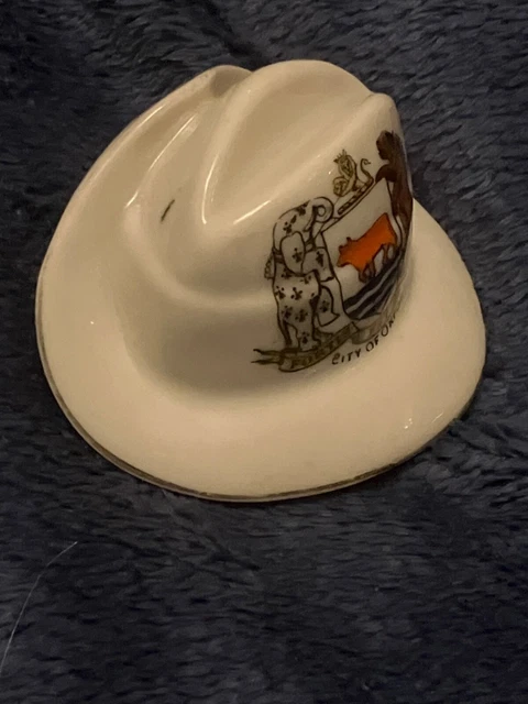 CRESTED CHINA WW1 ANZAC diggers slouch hat £37.12 - PicClick UK