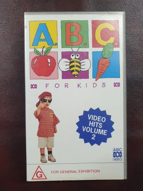 ABC FOR KIDS - Video Hits Volume 2 [1992] ABC Video - VHS $14.95 ...