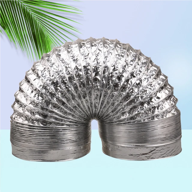 2 M VENTILATION Ducting Hose 4 Inch Exhaust Flex Air Intake Pipe ...