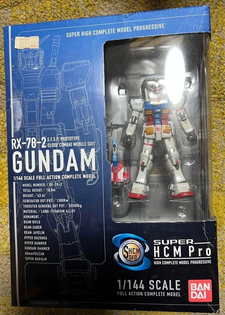 HCM-PRO SUPER HCM-PRO RX-78-2 Gundam Mobile Suit Gundam £150.61 ...