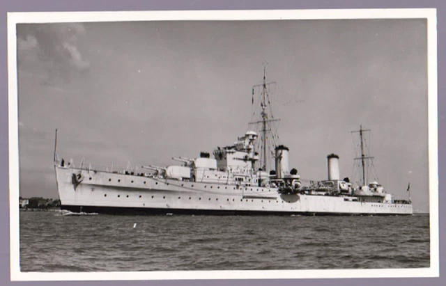 HMS PENELOPE WW2 Aurora class cruiser Royal Navy PC-size RP Card £10.78 ...