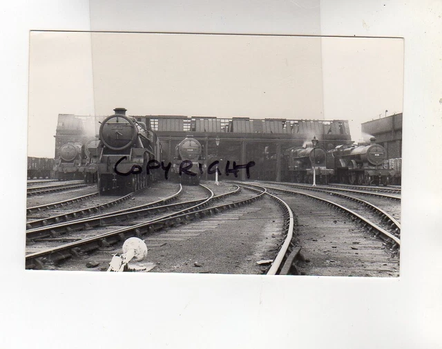 RAIL PHOTO LMS LNWR Patricroft shed Eccles Manchester £2.89 - PicClick UK